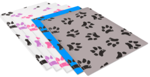 Dog Paw Print Pet Vet Mat | Pet Vet Mat